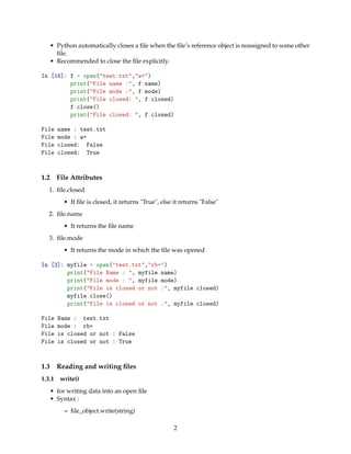 File and directories in python | PDF