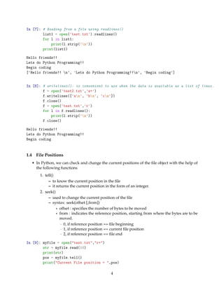 File and directories in python | PDF