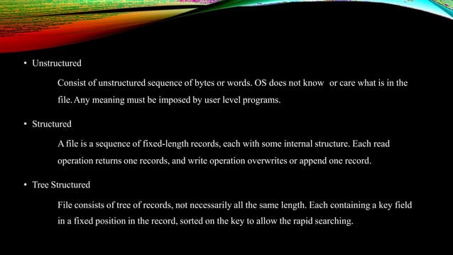 fileanddirectory-PID.pptx | Operating Systems | Computer Software and ...