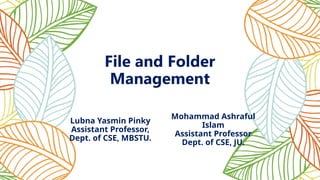 File and Folder Management in ICT Education.pptx
