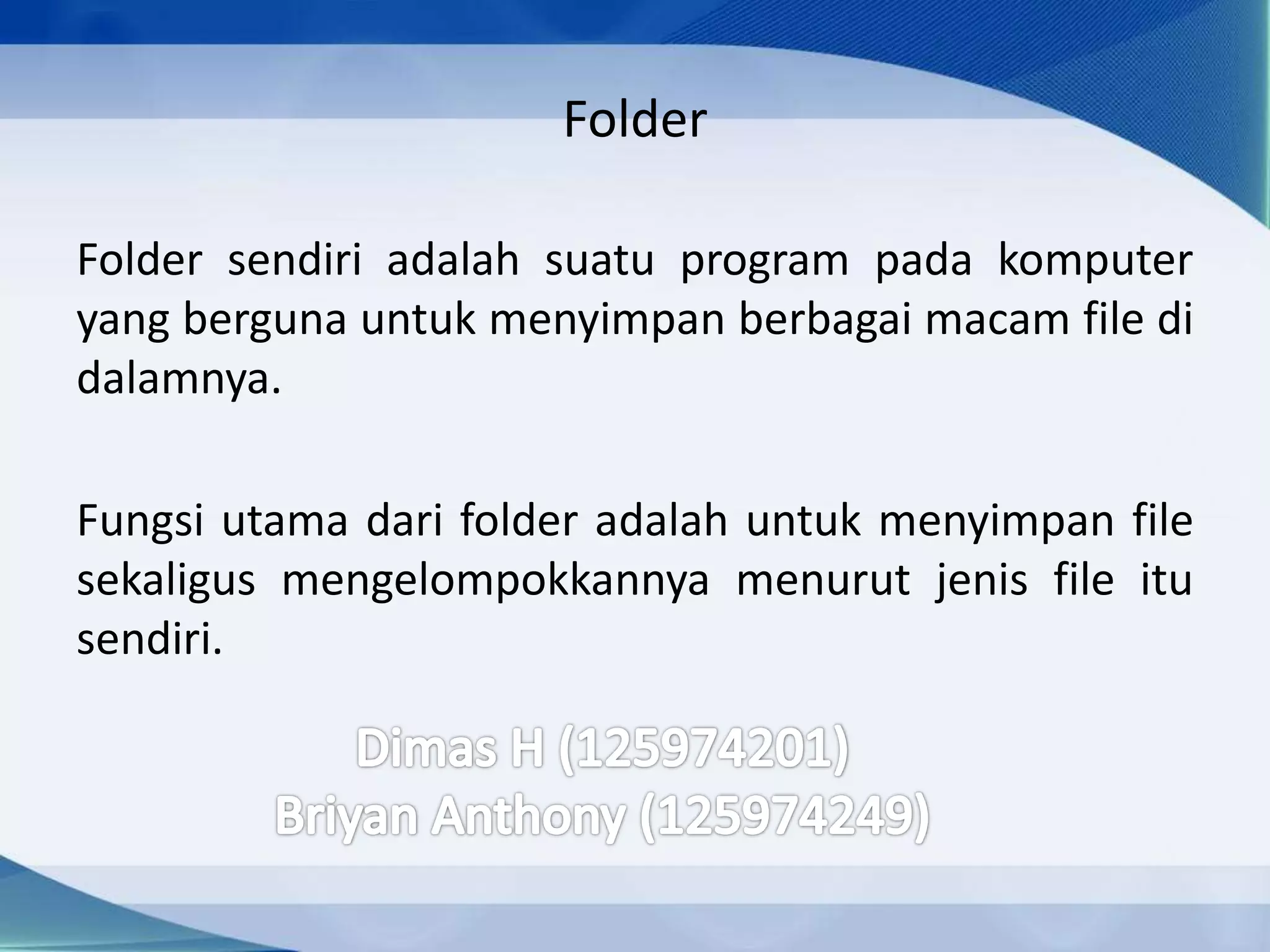 File and folder security | PPTX