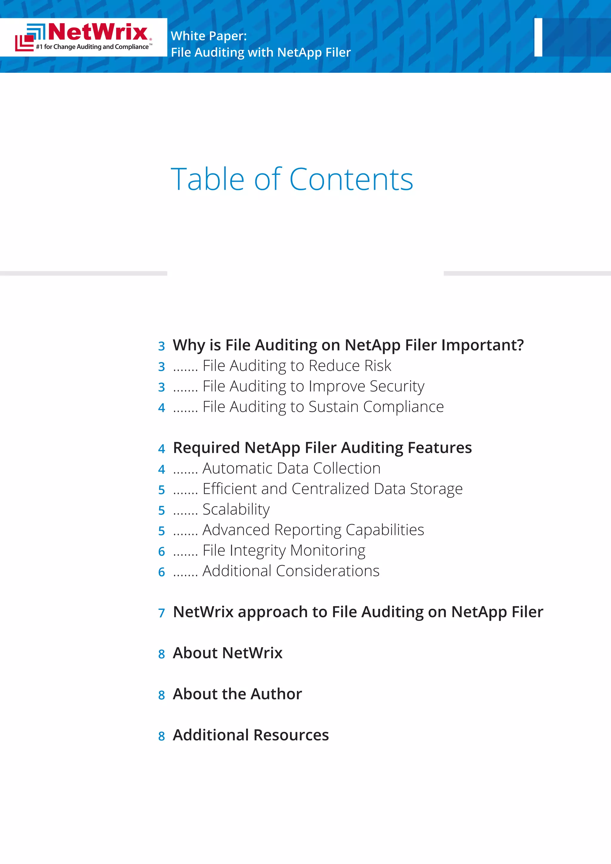 File Auditing On Netapp Filer Pdf