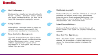 Filebeat Elastic Search Presentation.pptx | Databases | Computer Software and Applications