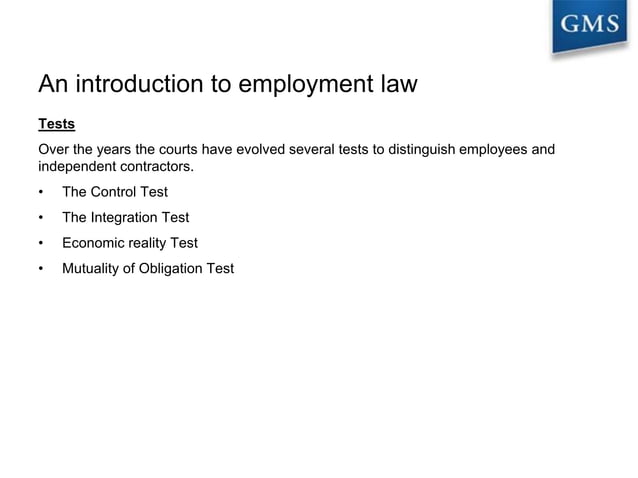 fileChapter 4 Employment Law powerpoint slides | PPT | Business ...