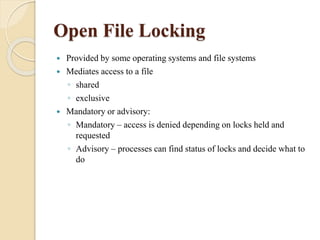 File concept and access method | PPTX
