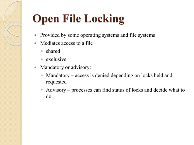 File concept and access method | PPTX