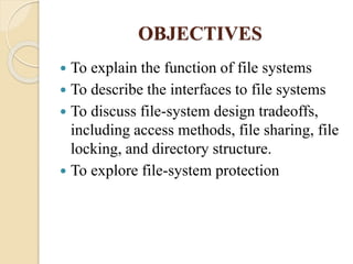 File concept and access method | PPTX