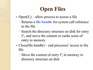File concept and access method | PPTX