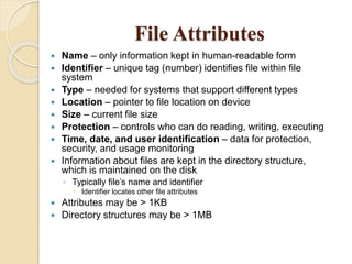 File concept and access method | PPT