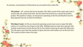 Learn about the File Concept in operating systems ppt | PPTX