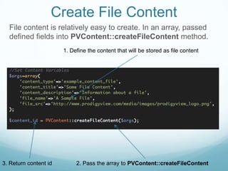 File Content Management | PPTX | Databases | Computer Software and Applications