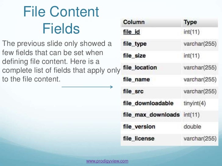 File Content Management