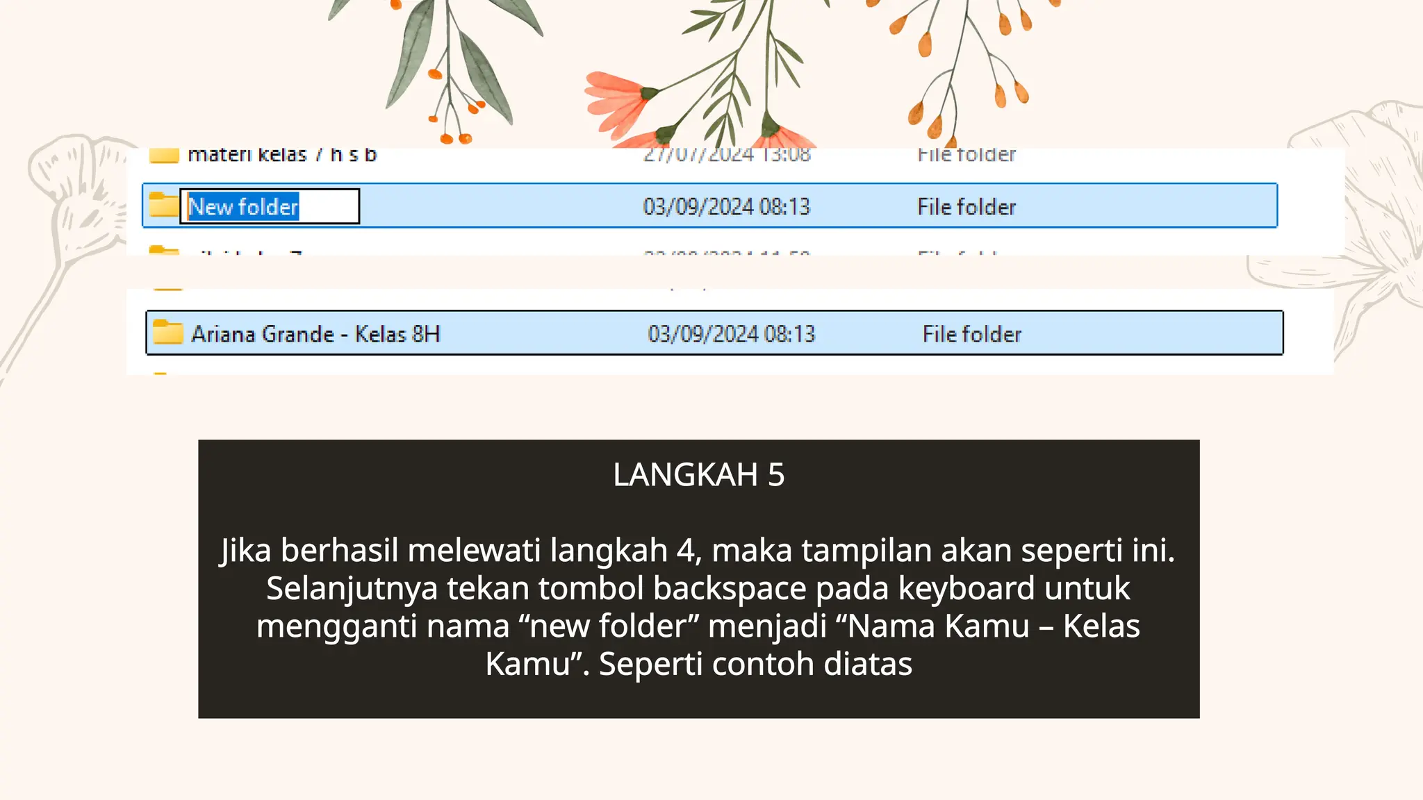 File dan Folde Dalam Sistem Komputer SMP | PPTX