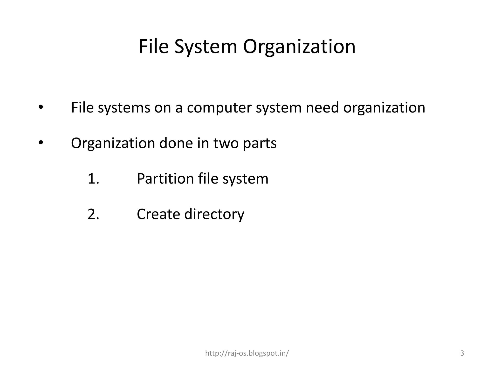 File directory definition 54(2) | PPTX