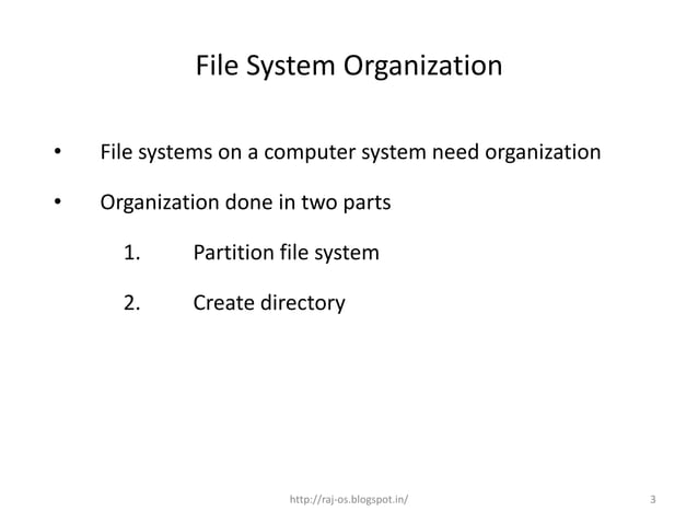 File directory definition 54(2) | PPTX