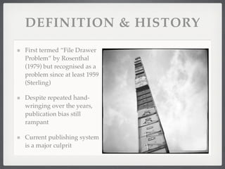 File drawer talk | PPT