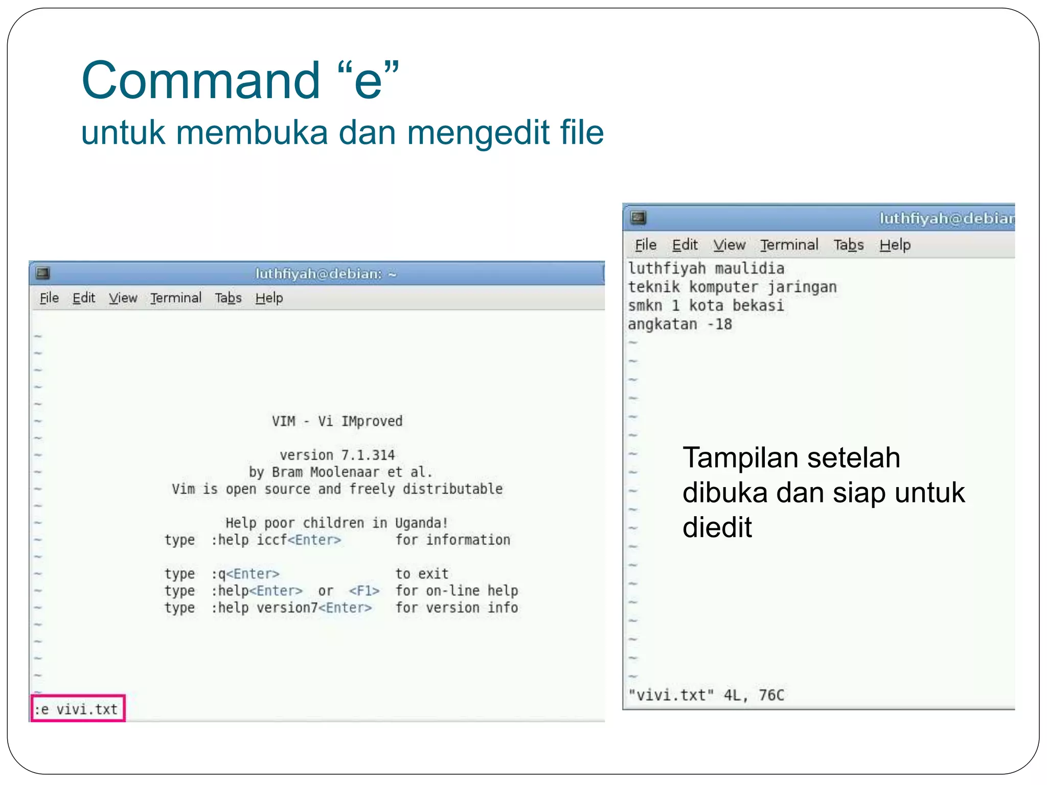 File Editor VIM | PPT
