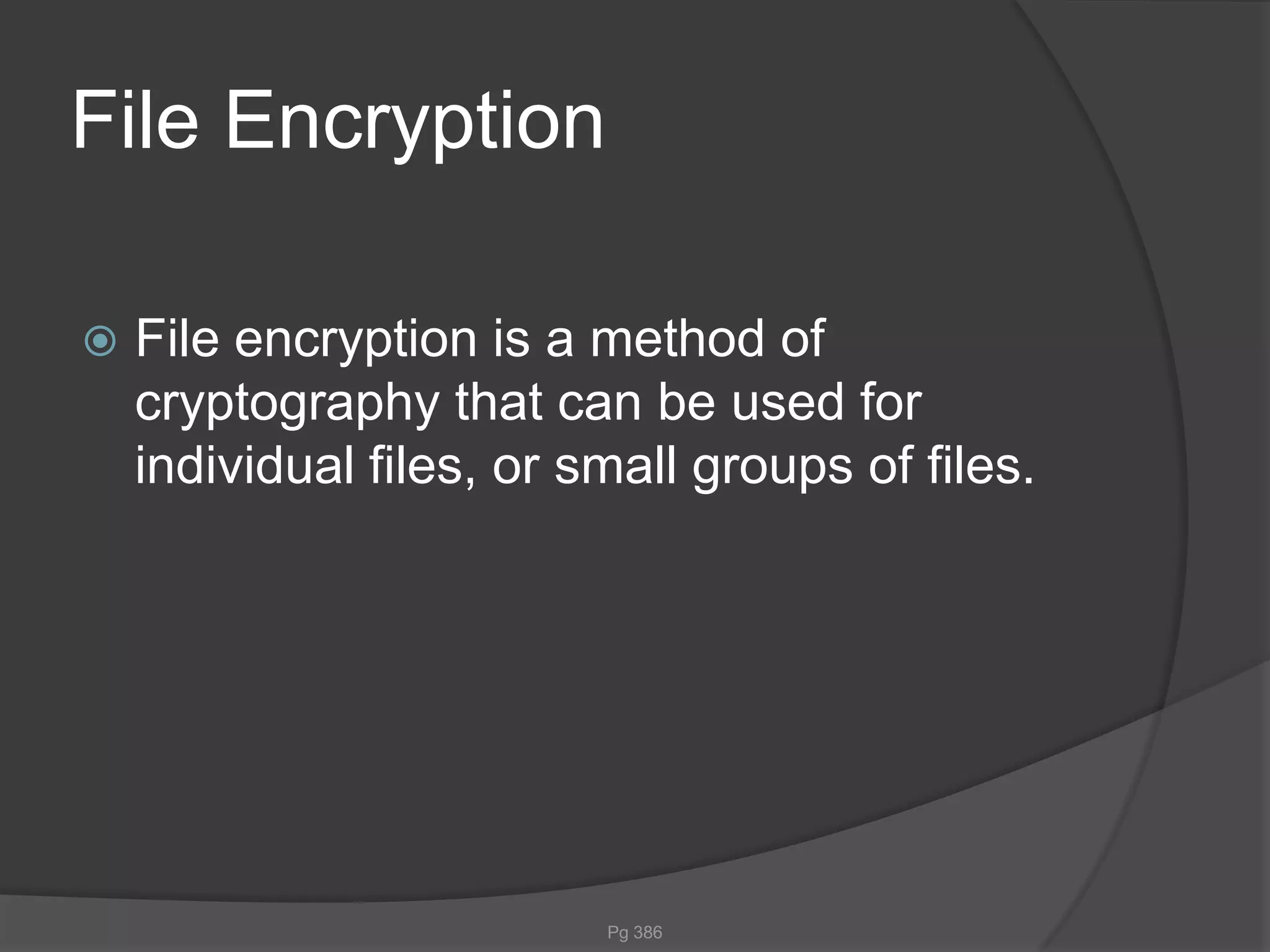File Encryption | PPTX