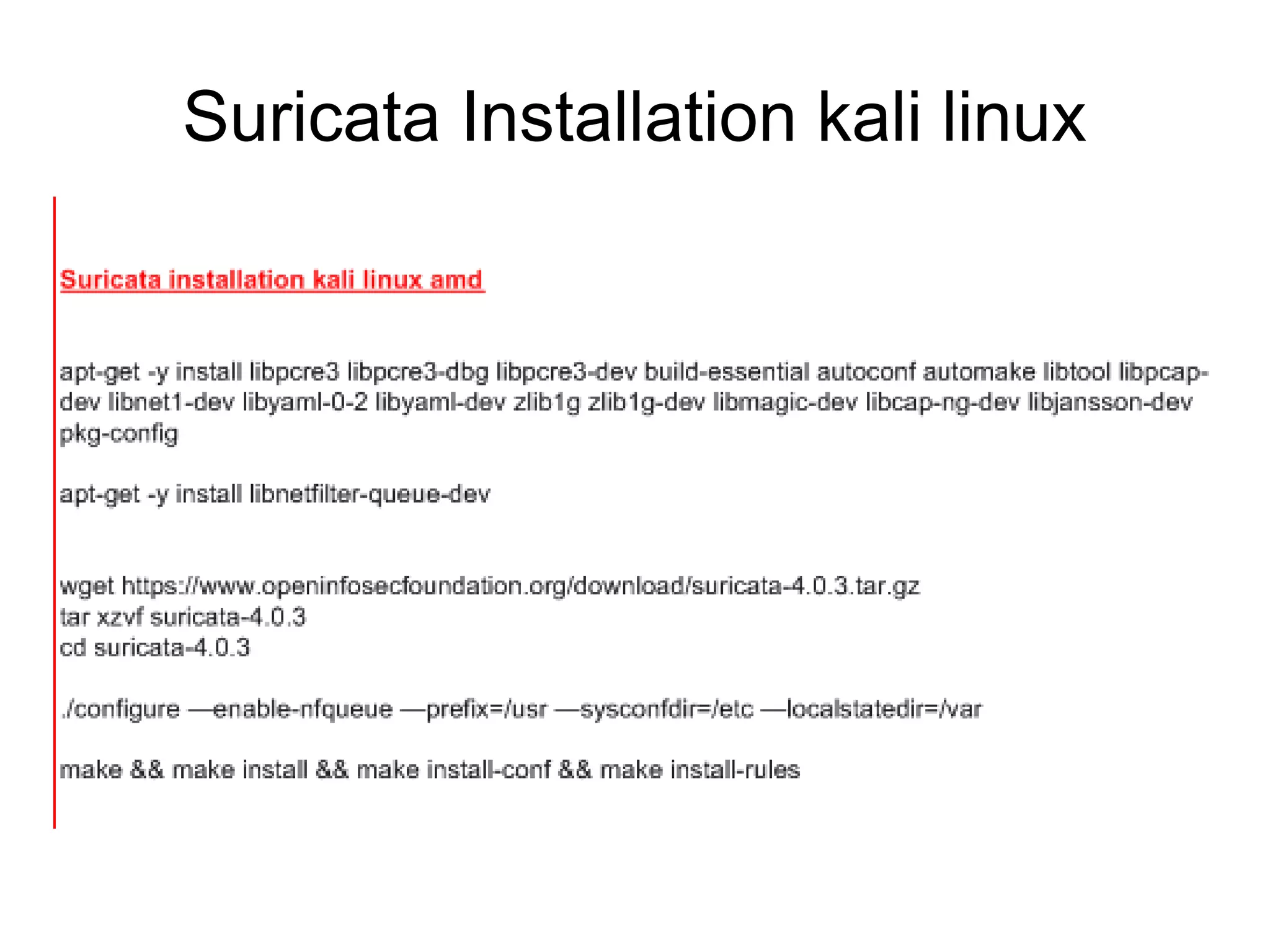 Fileextraction with suricata | PPT