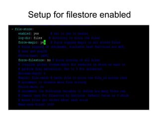 Fileextraction with suricata | PPT