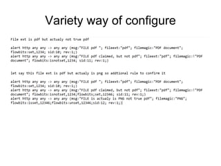 Fileextraction with suricata | PPT