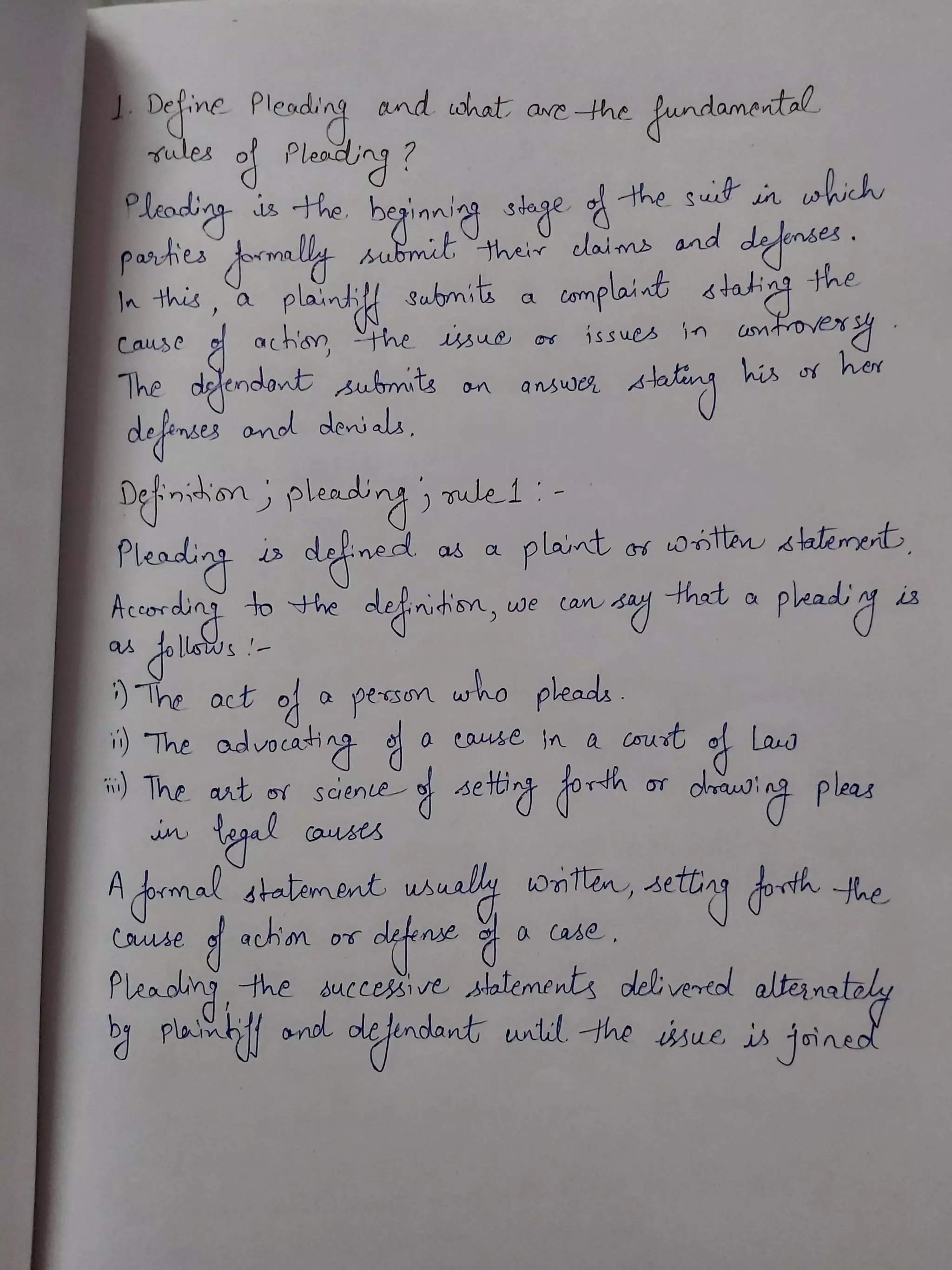 File for drafting, pleading and conveyancing | PDF