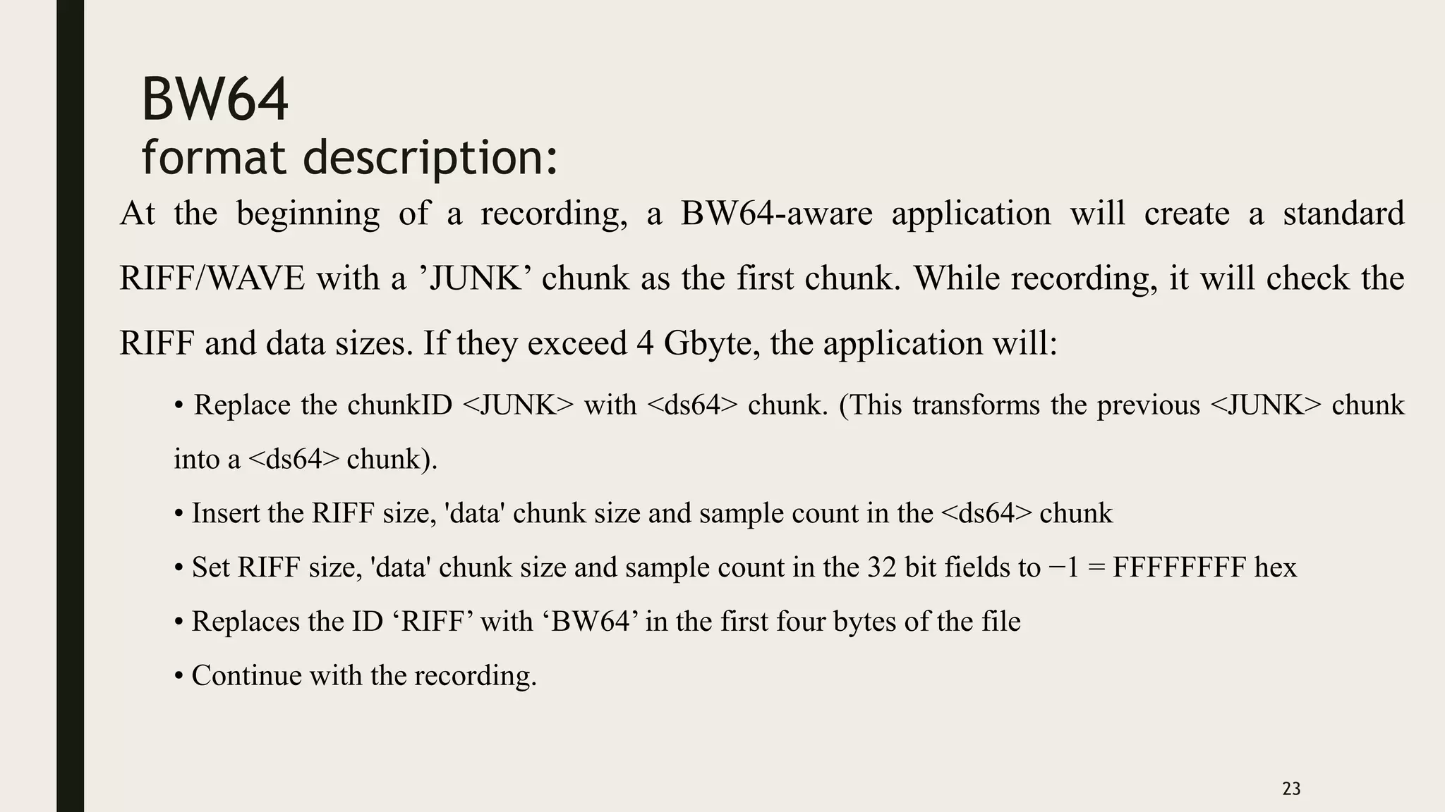file format for audio programme materials with metadata.pptx