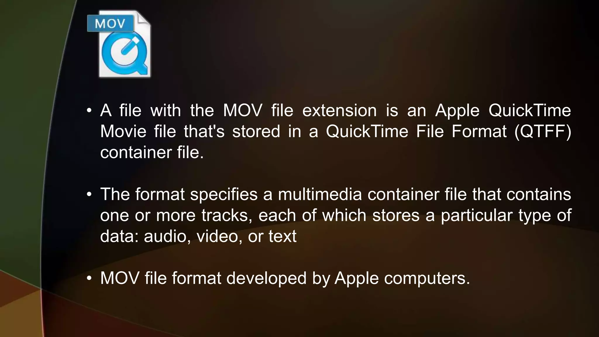 File Format - Animation Courses, Ahmedabad | PPT