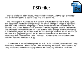 File formats | PPT