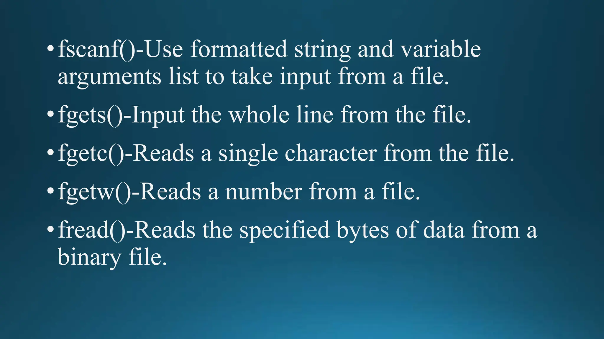 File handing in C | PPTX
