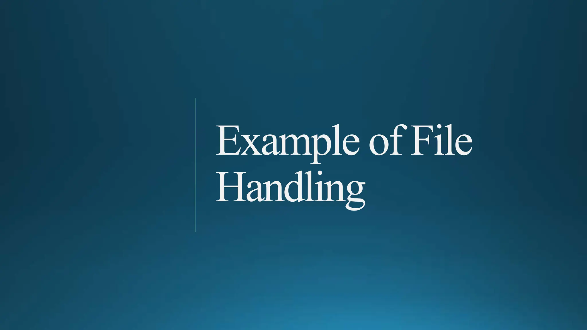 File handing in C | PPTX