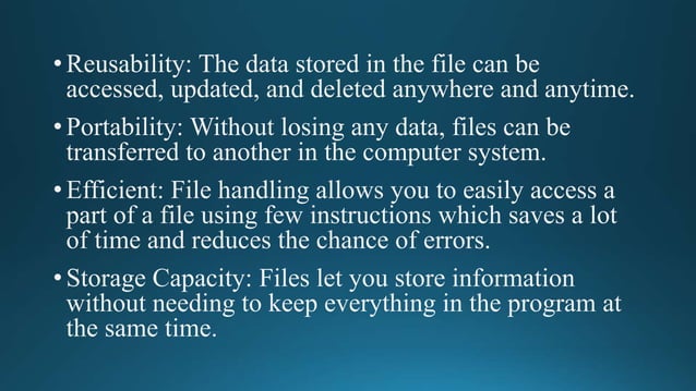 File handing in C | PPT