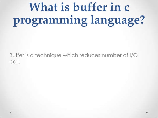 File handling in c language | PPTX