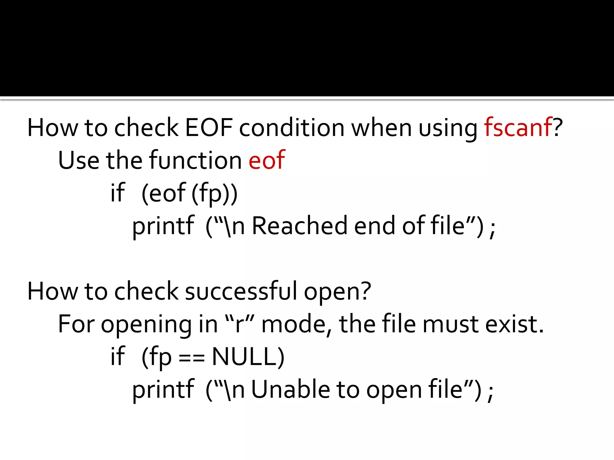 File handling in c | PPTX