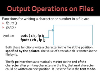 File handling in c | PPT