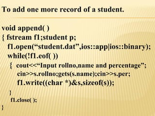 File Handling - N K Upadhyay | PPT