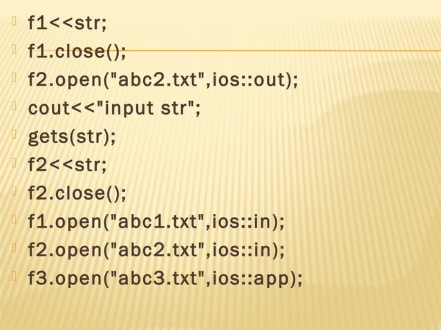 File Handling - N K Upadhyay | PPT