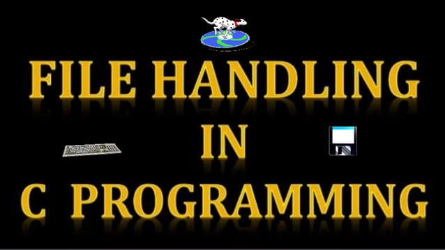 File handling in c | PPTX