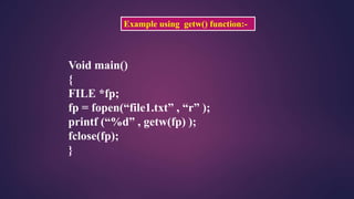 File handling in c | PPTX