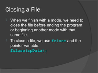 File handling | PPT