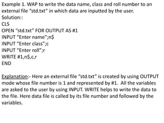 File handling | PPTX