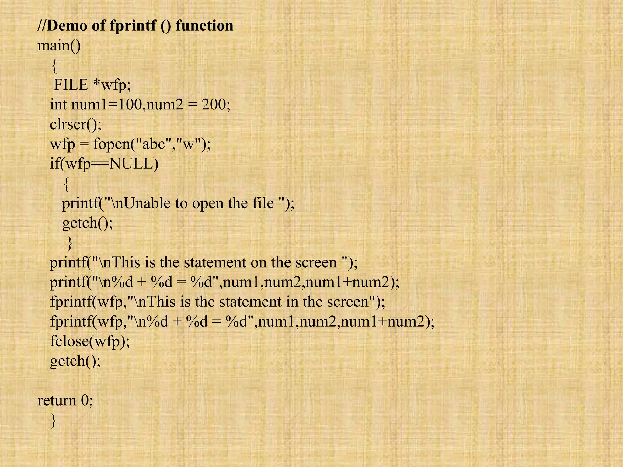 File handling With Solve Programs | PPT