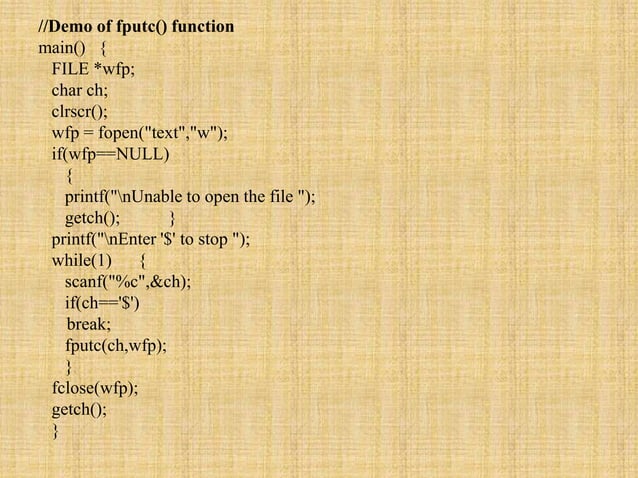 File handling With Solve Programs | PPT