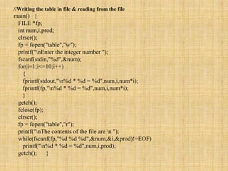 File handling With Solve Programs | PPT