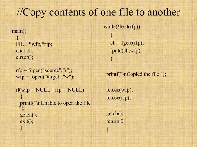 File handling With Solve Programs | PPT