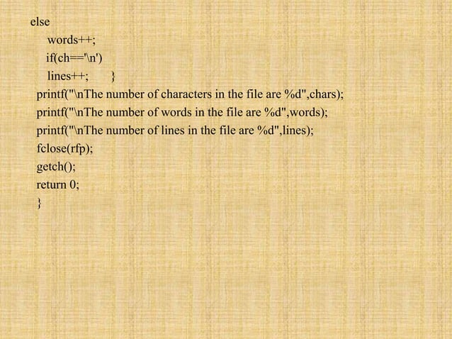 File handling With Solve Programs | PPT
