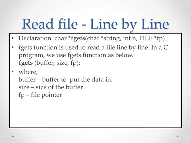 File Handling In C Programming Pdf Operating Systems Computer Software And Applications