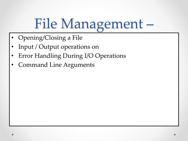 File Handling In C Programming Pdf Operating Systems Computer Software And Applications