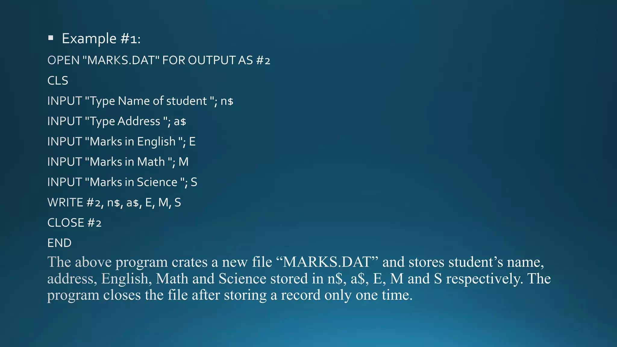 File handling | PDF | Programming Languages | Computing