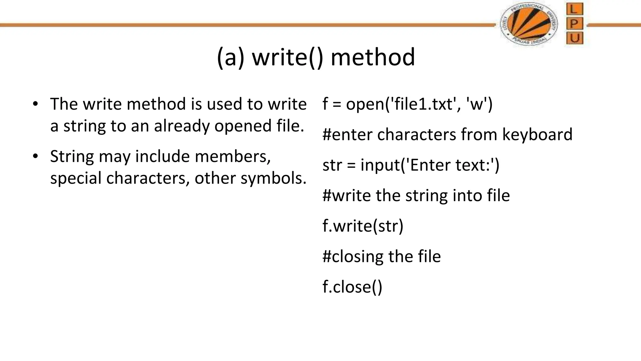 File Handling Btech Computer Science And Engineering Ppt Ppt